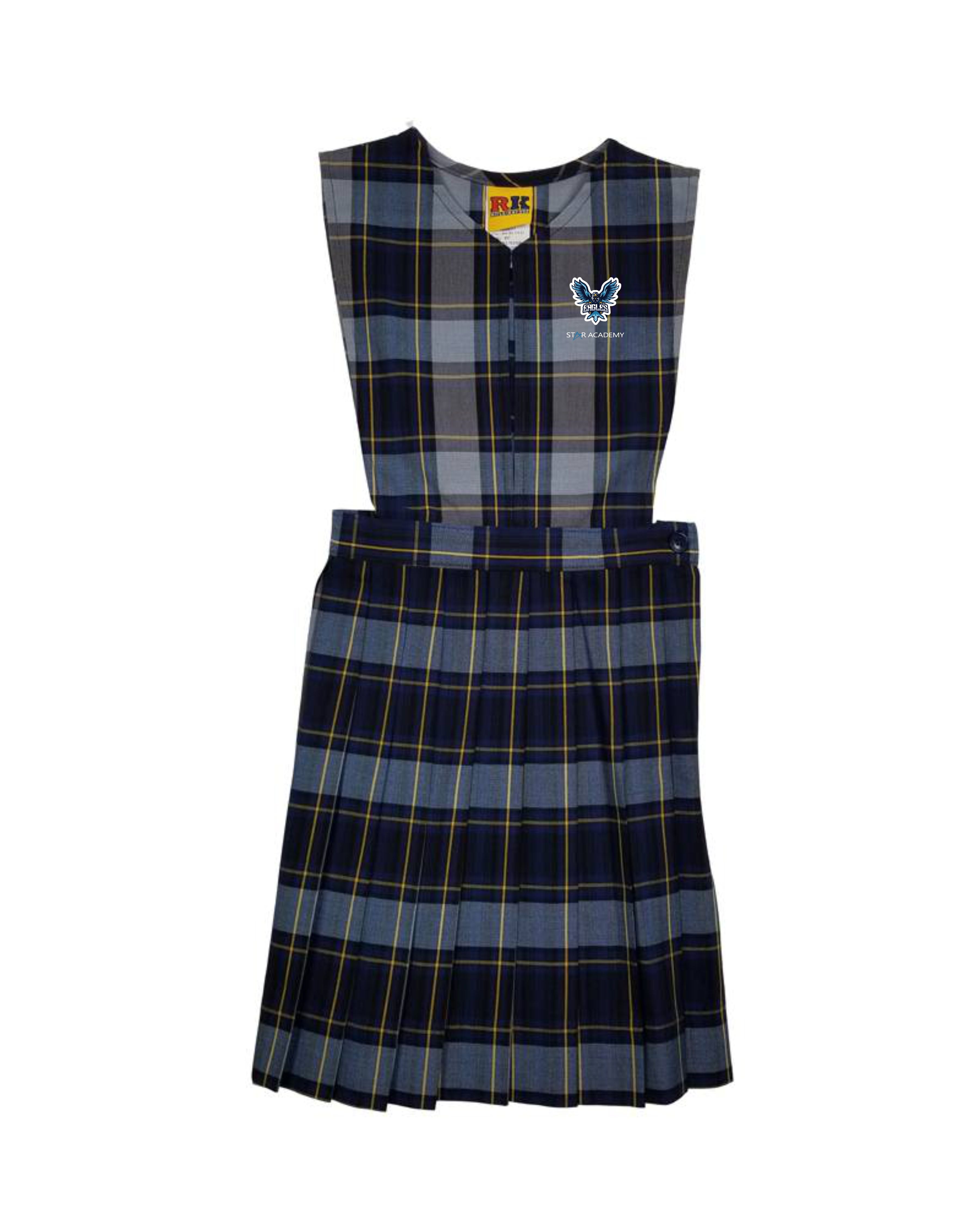 Star Academy | Girl Plaid Jumper | PreK - 3rd Grade